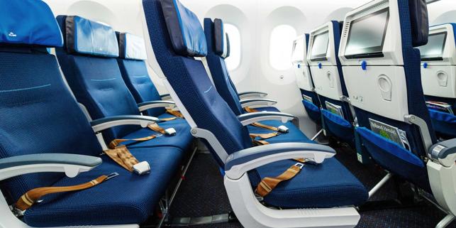 Stoelopties in KLM’s Economy Class - KLM Nederland