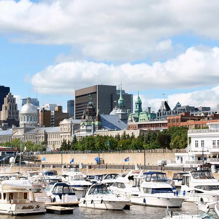 Strolling through Vieux-Montréal