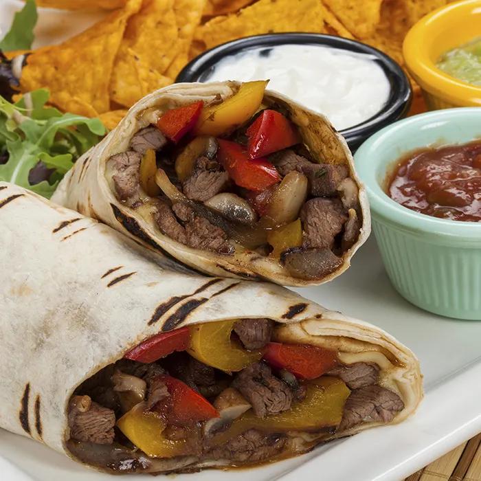 The Mission-style burrito